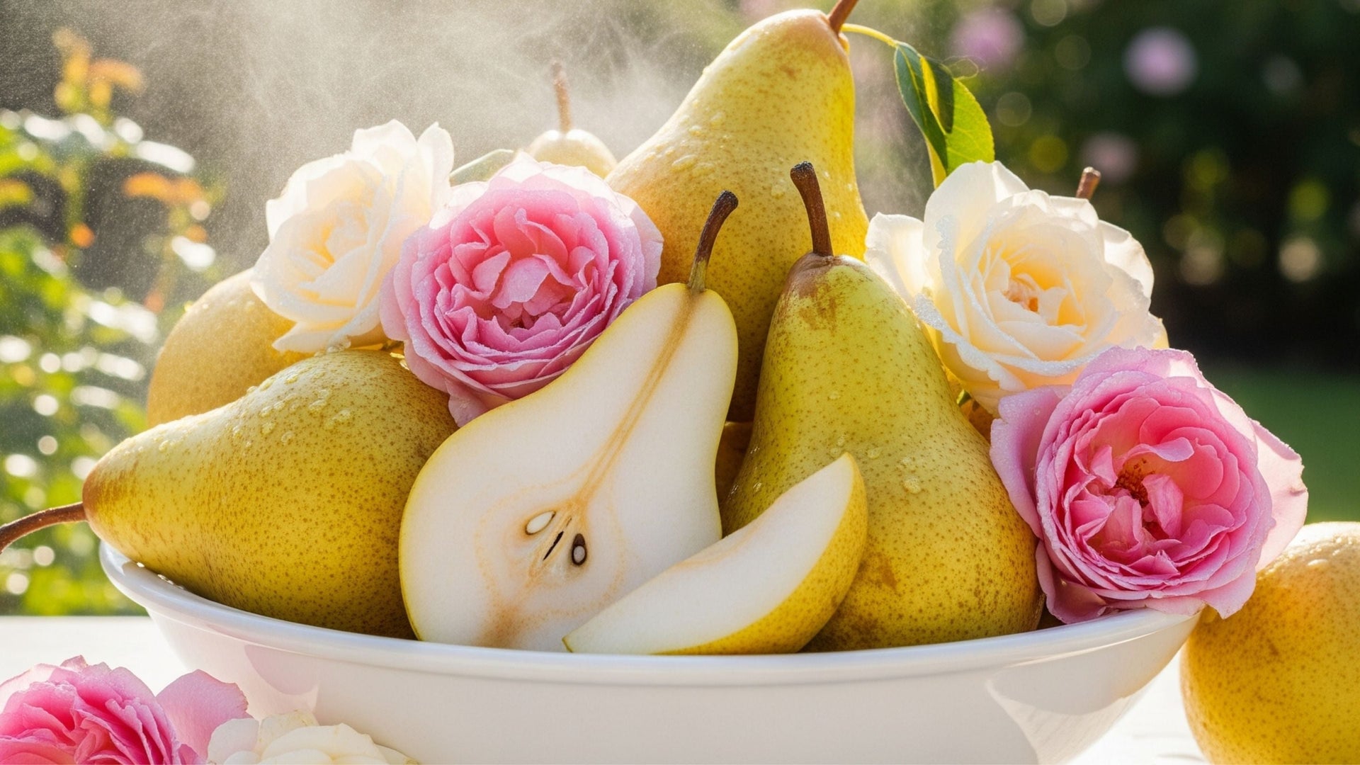 English Pear & Rose – Ashleigh & Burwood