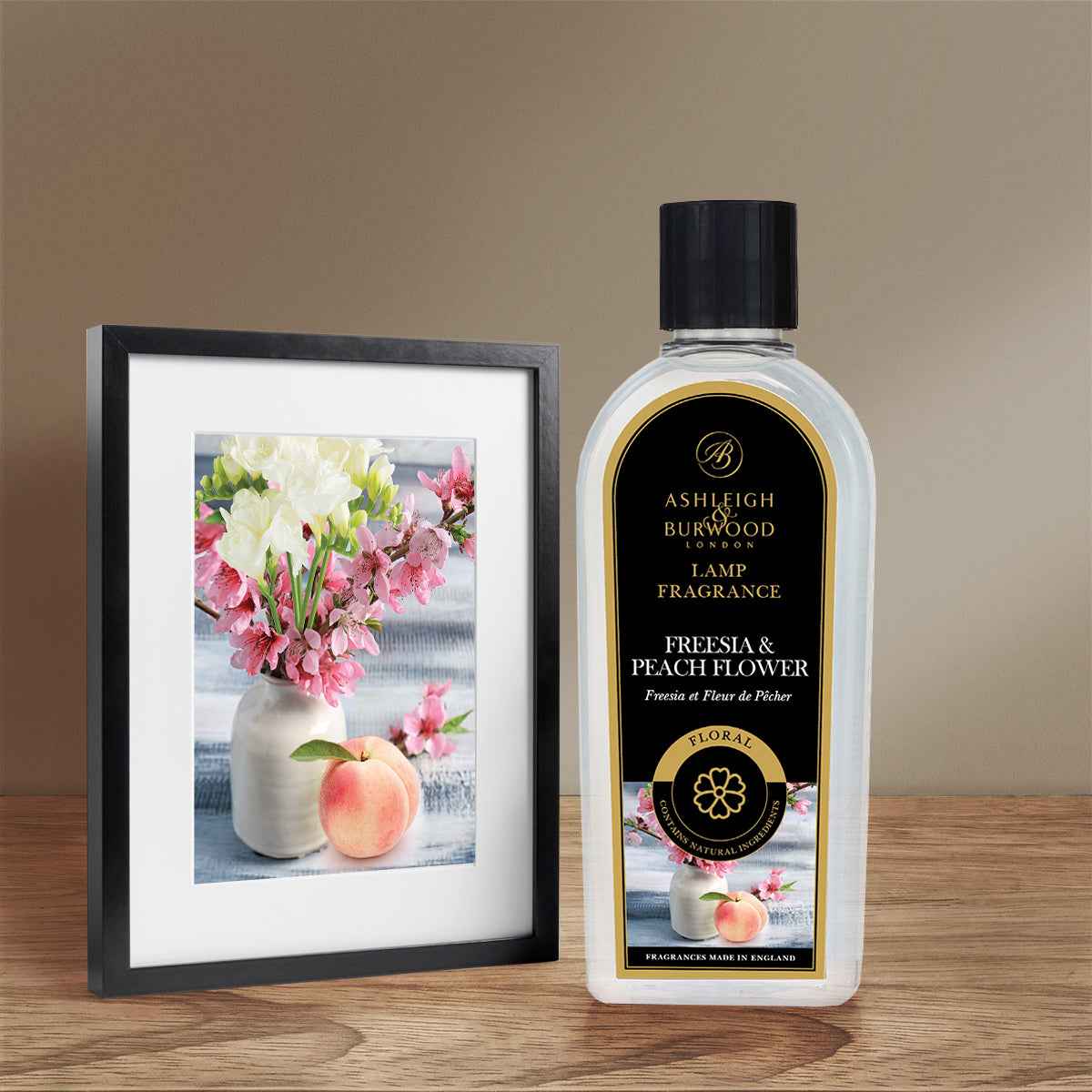Freesia & Peach Flower Lamp Fragrance – Ashleigh & Burwood